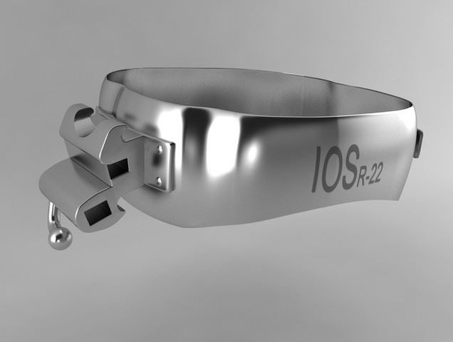 IOS Ortho. Molar Band Double w/ cleat MBT 0.022 LL36 - Piece