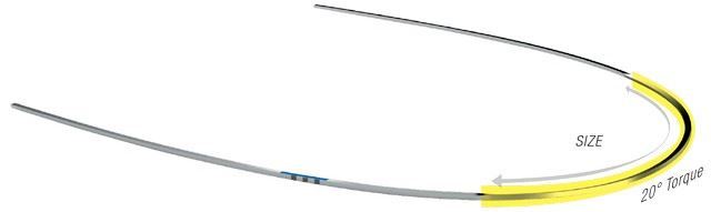 IOS Ortho. 20° Torquing Niti Archwire