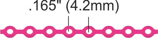 IOS Ortho. Power Chain Long