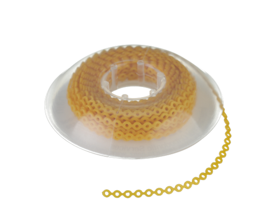 IOS Ortho. Power Chain Continuous Marigold - Spool/15ft