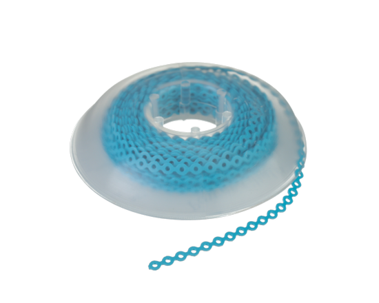 IOS Ortho. Power Chain Short Light Blue - Spool/15ft