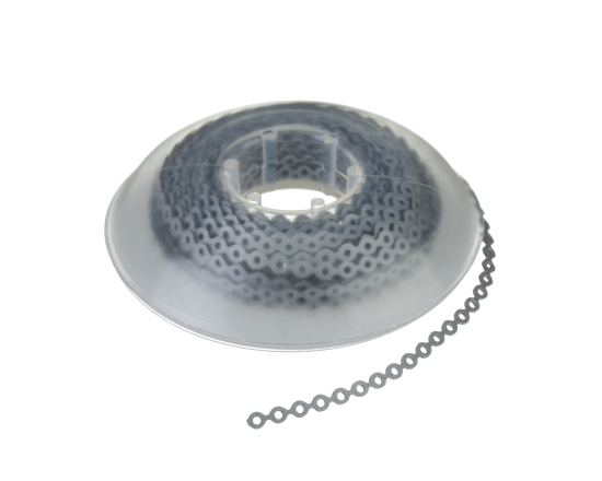 IOS Ortho. Power Chain Long Silver - Spool/15ft