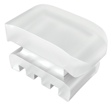 IOS Ortho. Ceramic Buttons Rectangular - PK/10